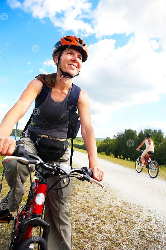 Cycling stock photo. Image of nature, park, cycle, field - 6243334