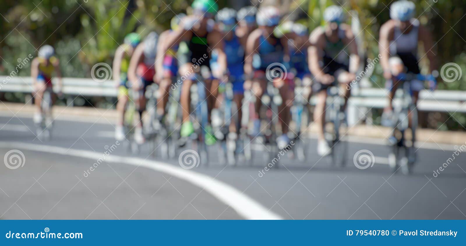 Cycling Competition Race at High Speed Stock Photo - Image of active ...