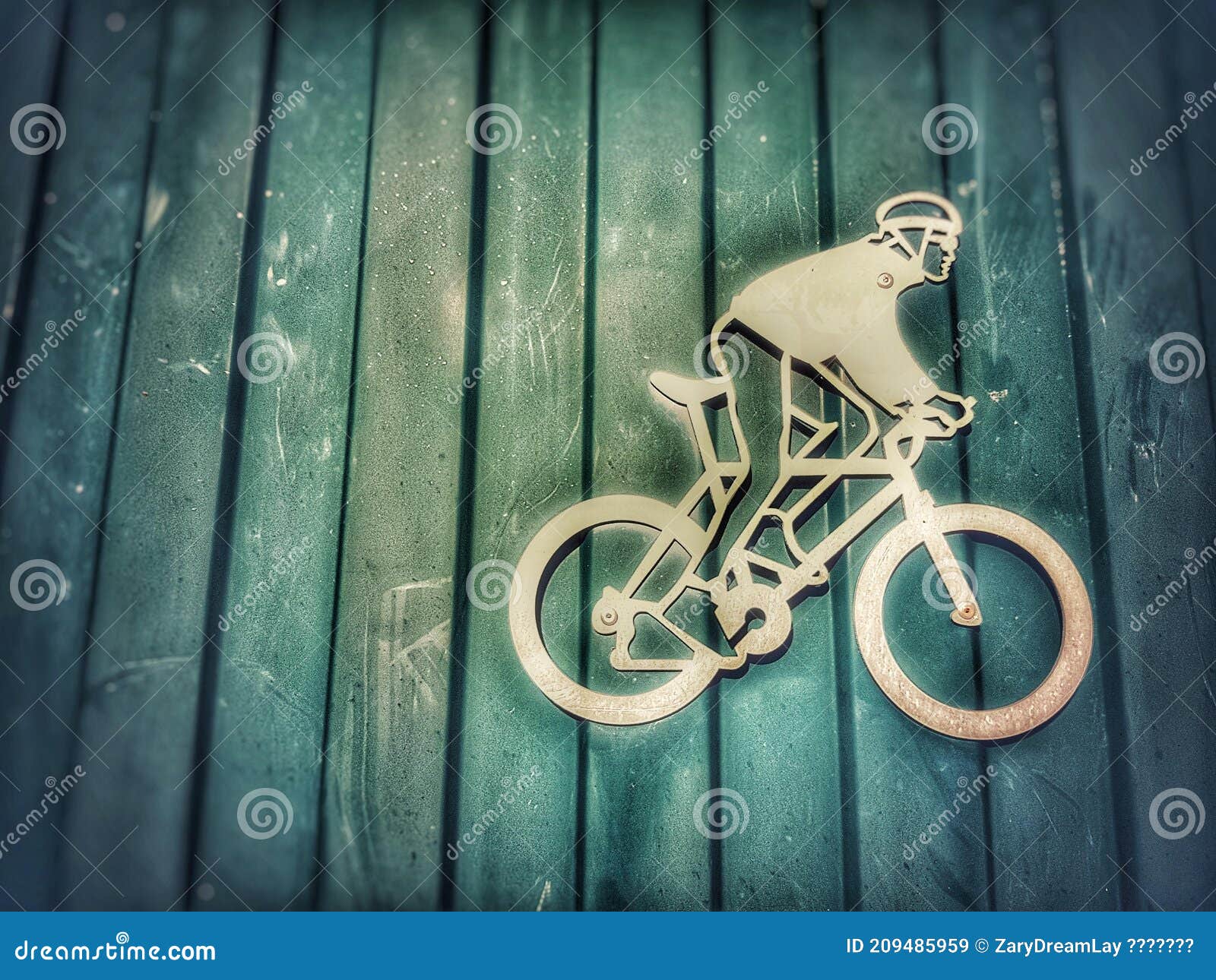 Cycling emblems stock image. Image of glass, sign, circle - 209485959