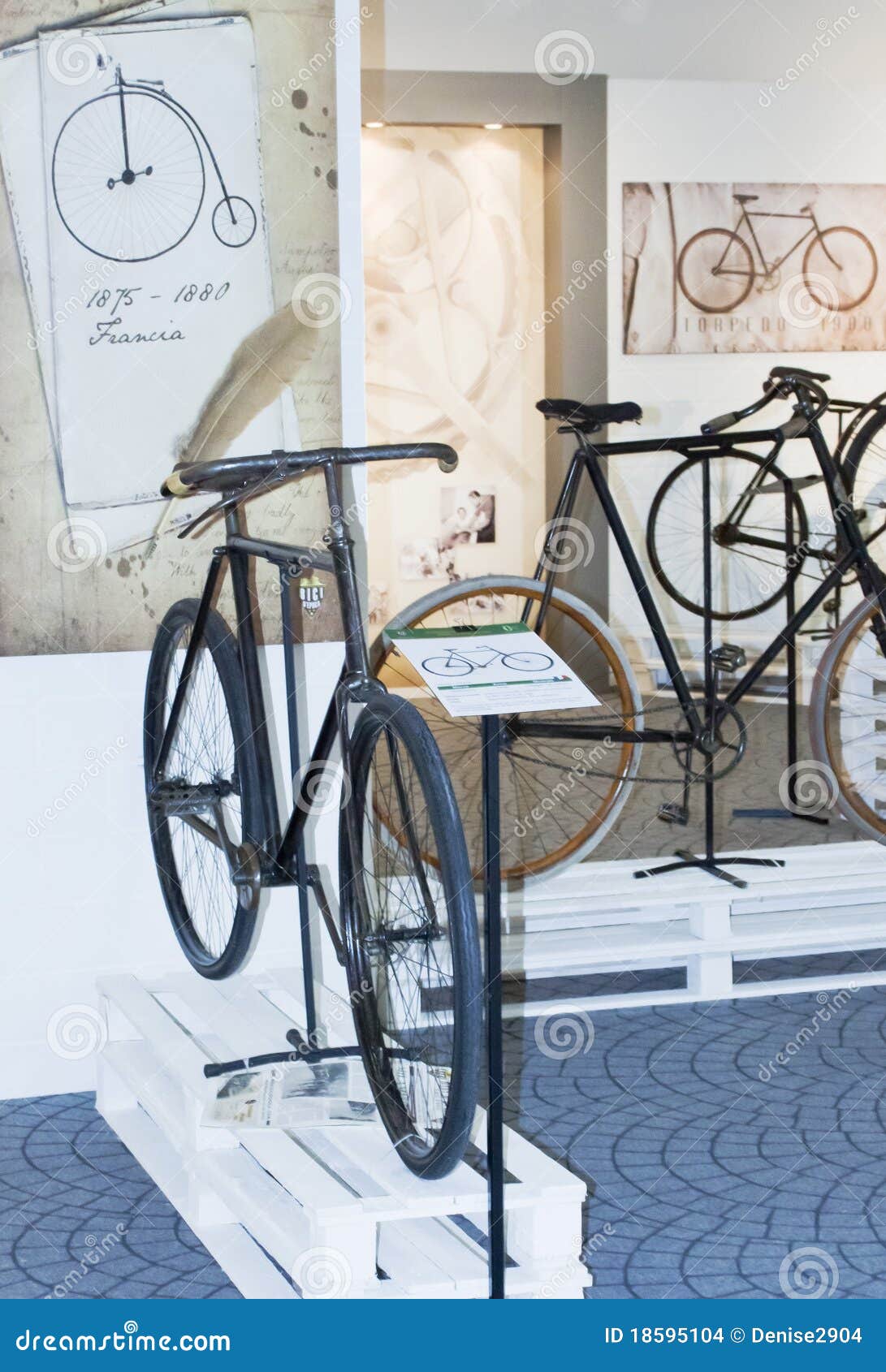 Cycling through History Exhibition Old Cycle Editorial Stock Image ...