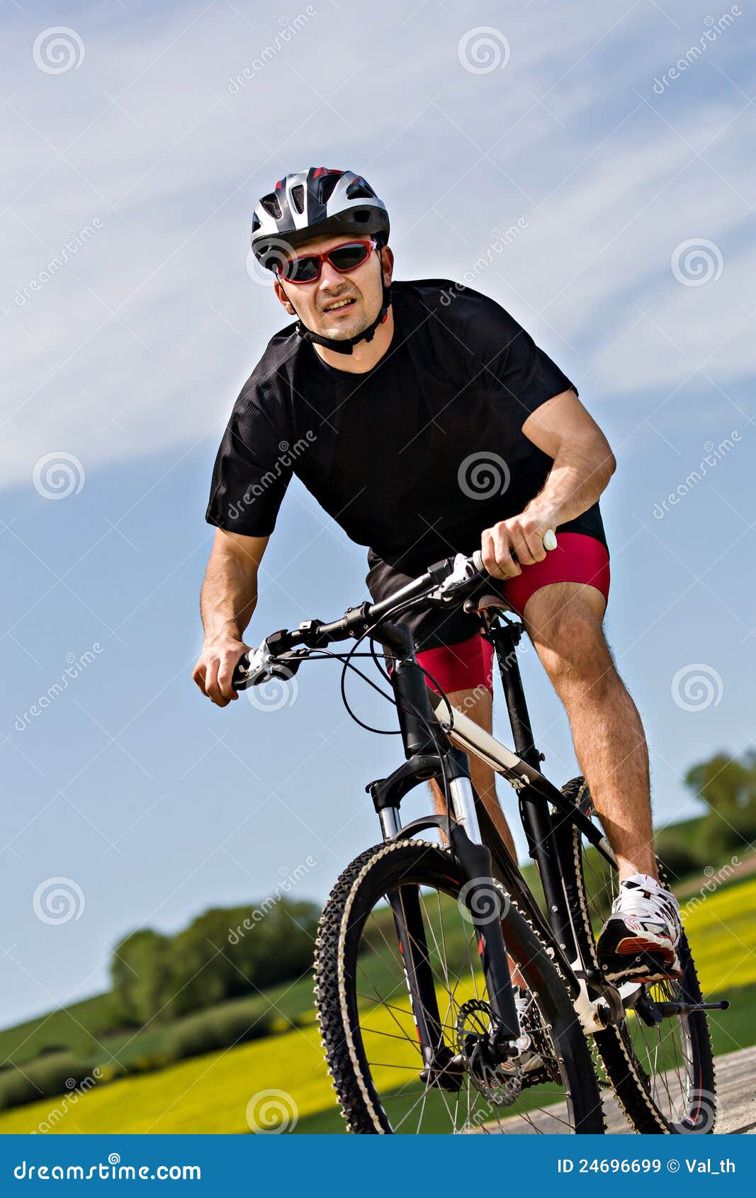 Cycling man stock image. Image of sports, cycle, fitness - 24696699