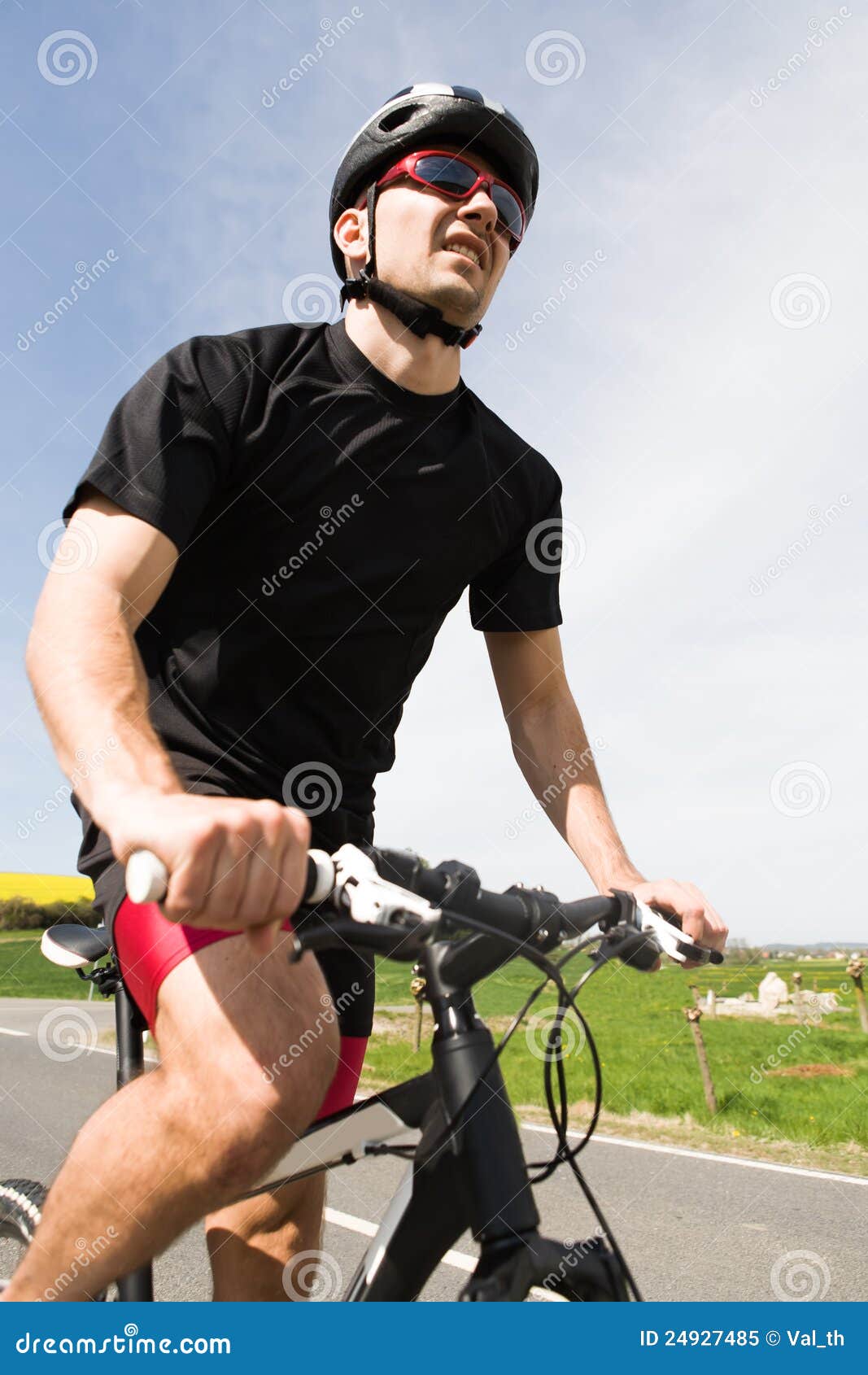 Cycling man stock image. Image of bike, cycle, sports - 24927485