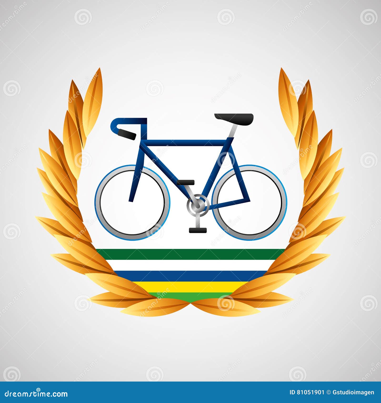 Cycling Olympic Games Emblem Stock Vector - Illustration of badge ...