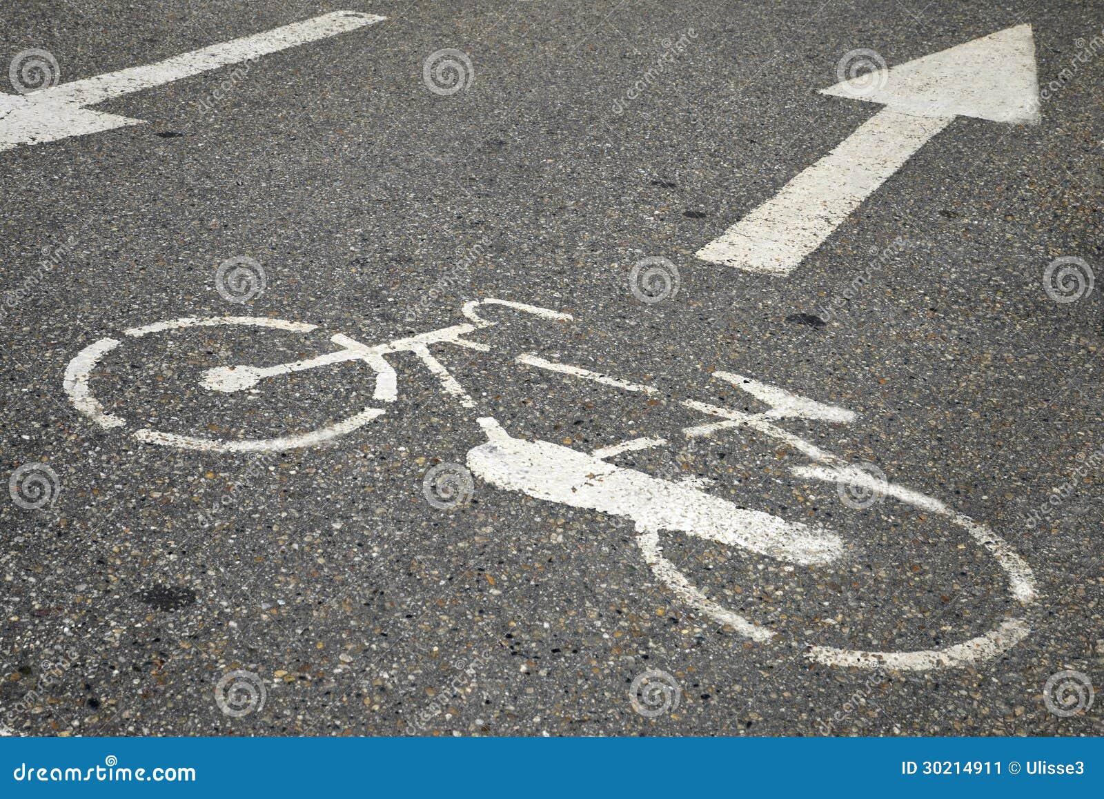 Cycling path sign stock image. Image of pedalling, sign - 30214911