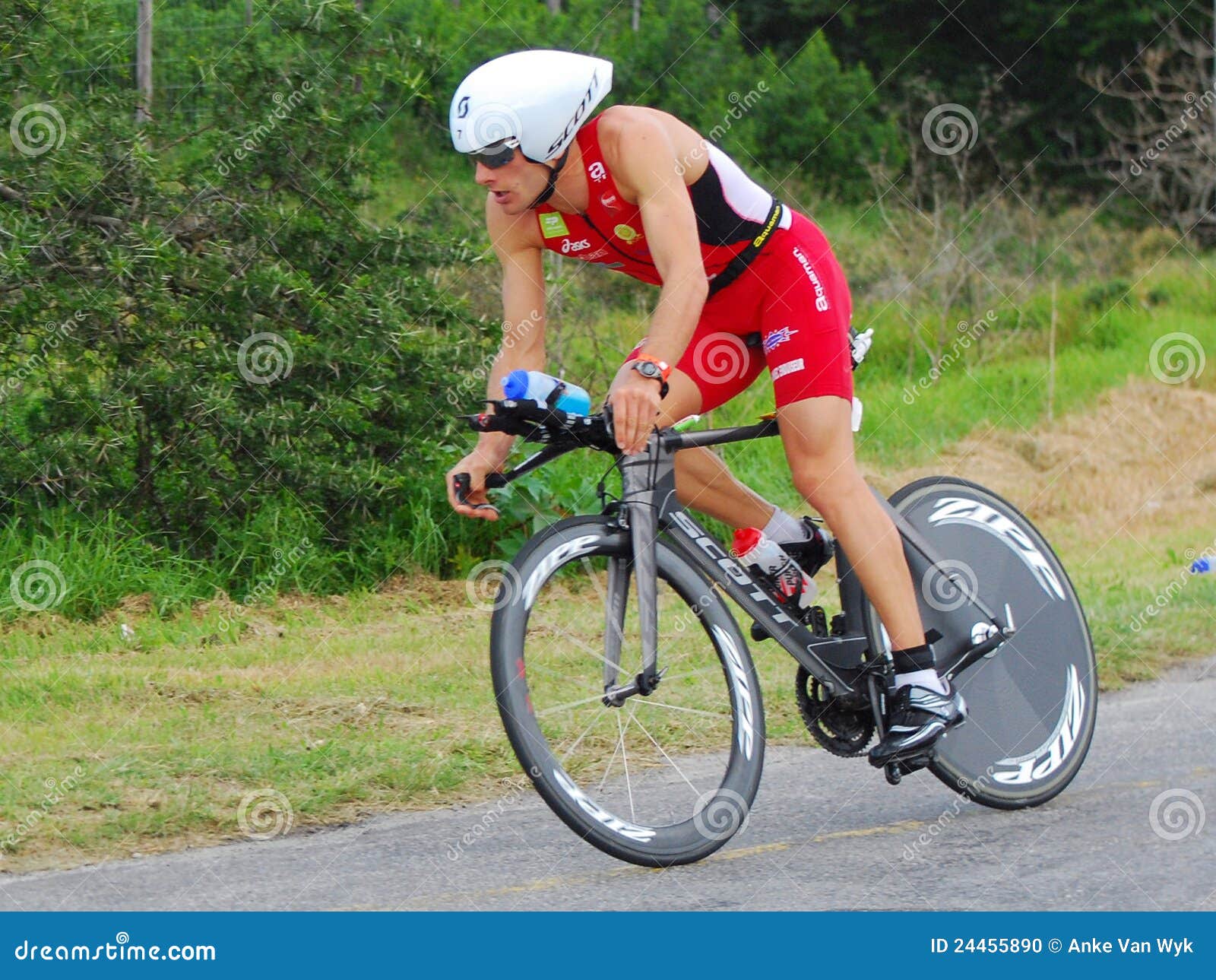 Cycling Professional Triathlete Editorial Image - Image of france ...