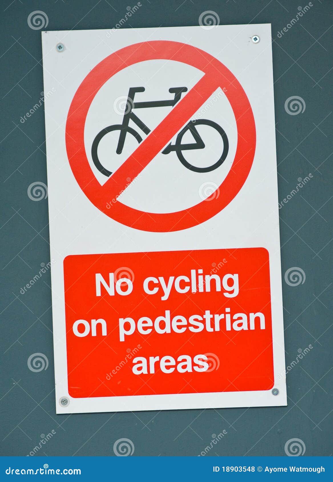 A Cycling And Pedestrian Shared Path Sign Painted On A Pathway Royalty ...