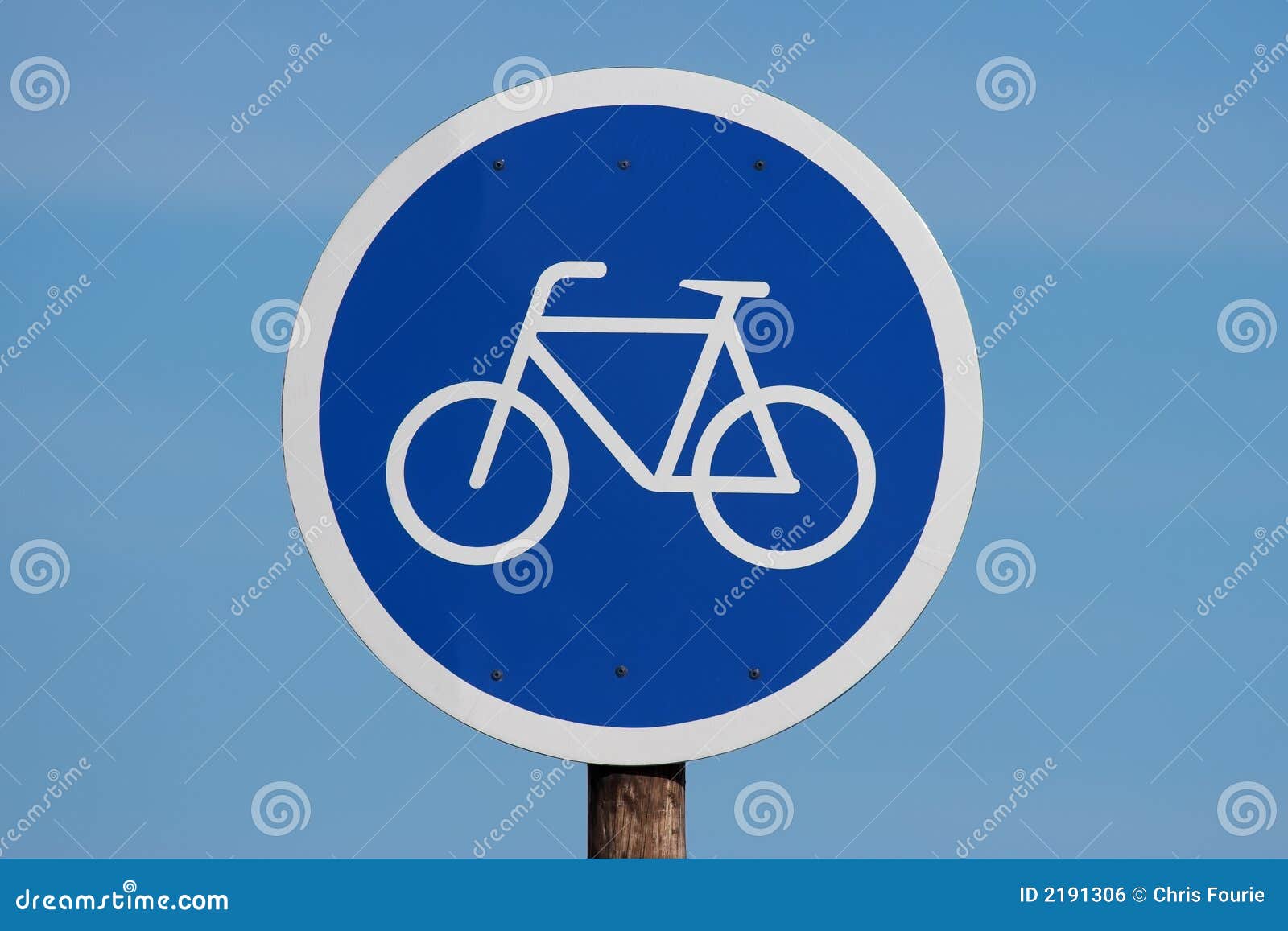 Cycling Sign stock photo. Image of chain, signal, seat - 2191306