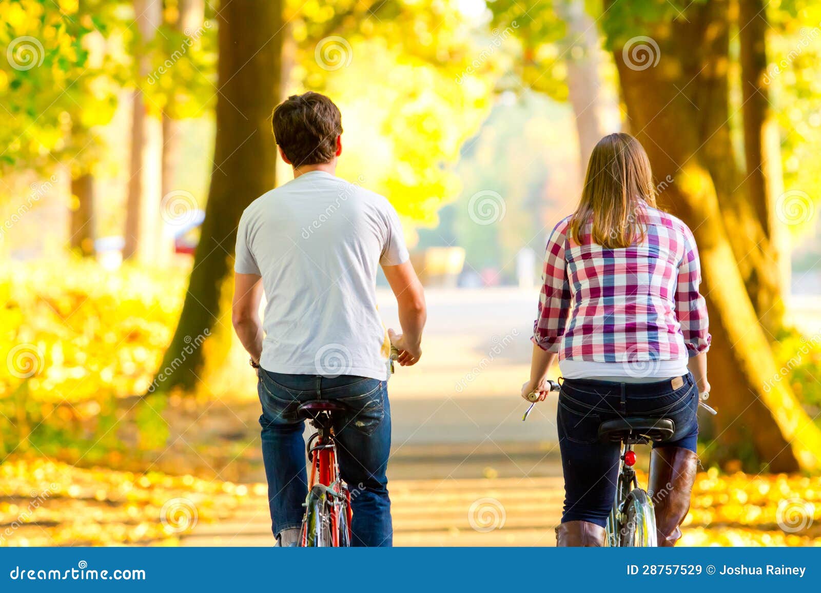 Cycling Together stock image. Image of family, relationship - 28757529