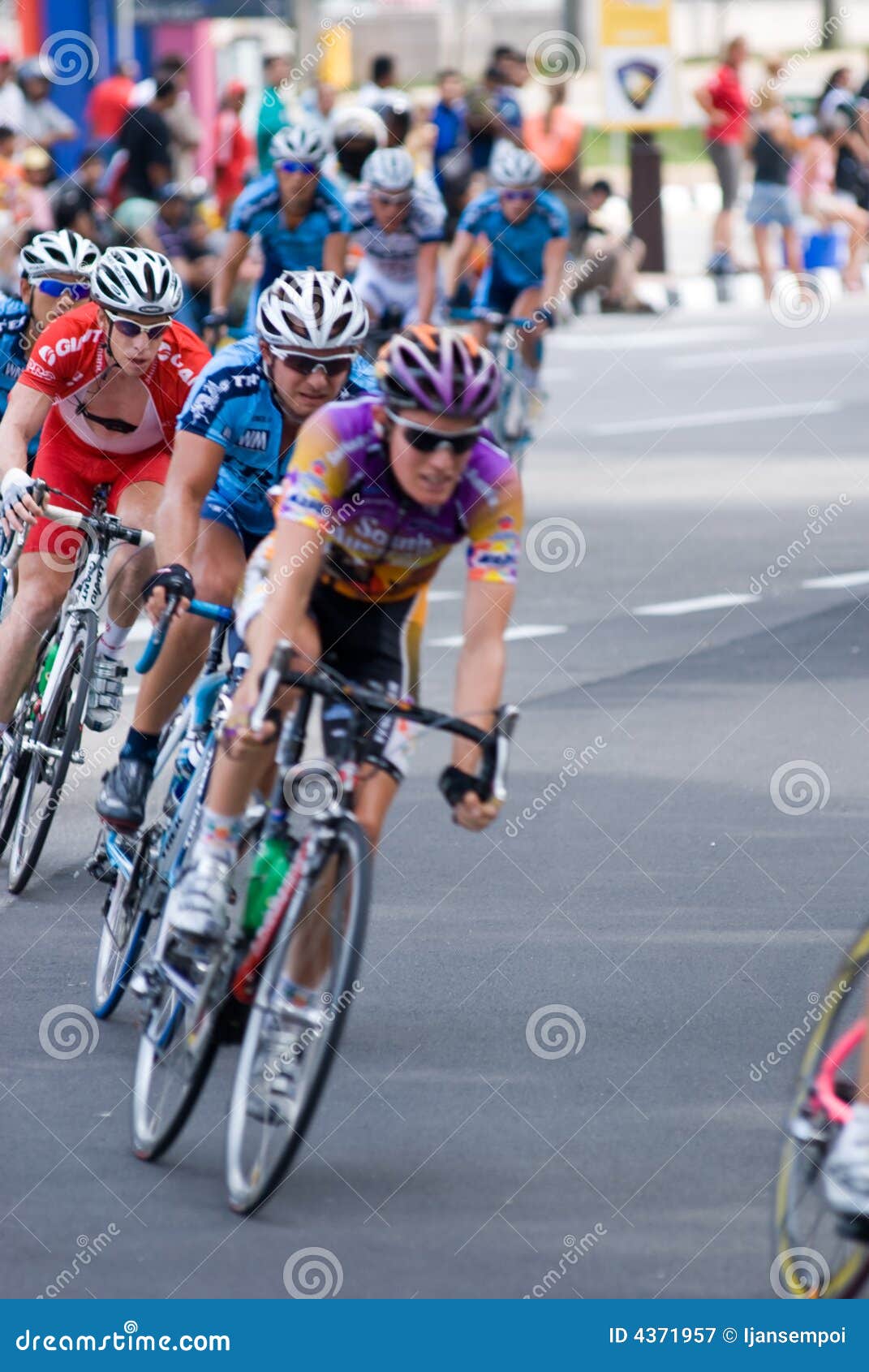 Cycling tournament editorial photography. Image of bikers - 4371957