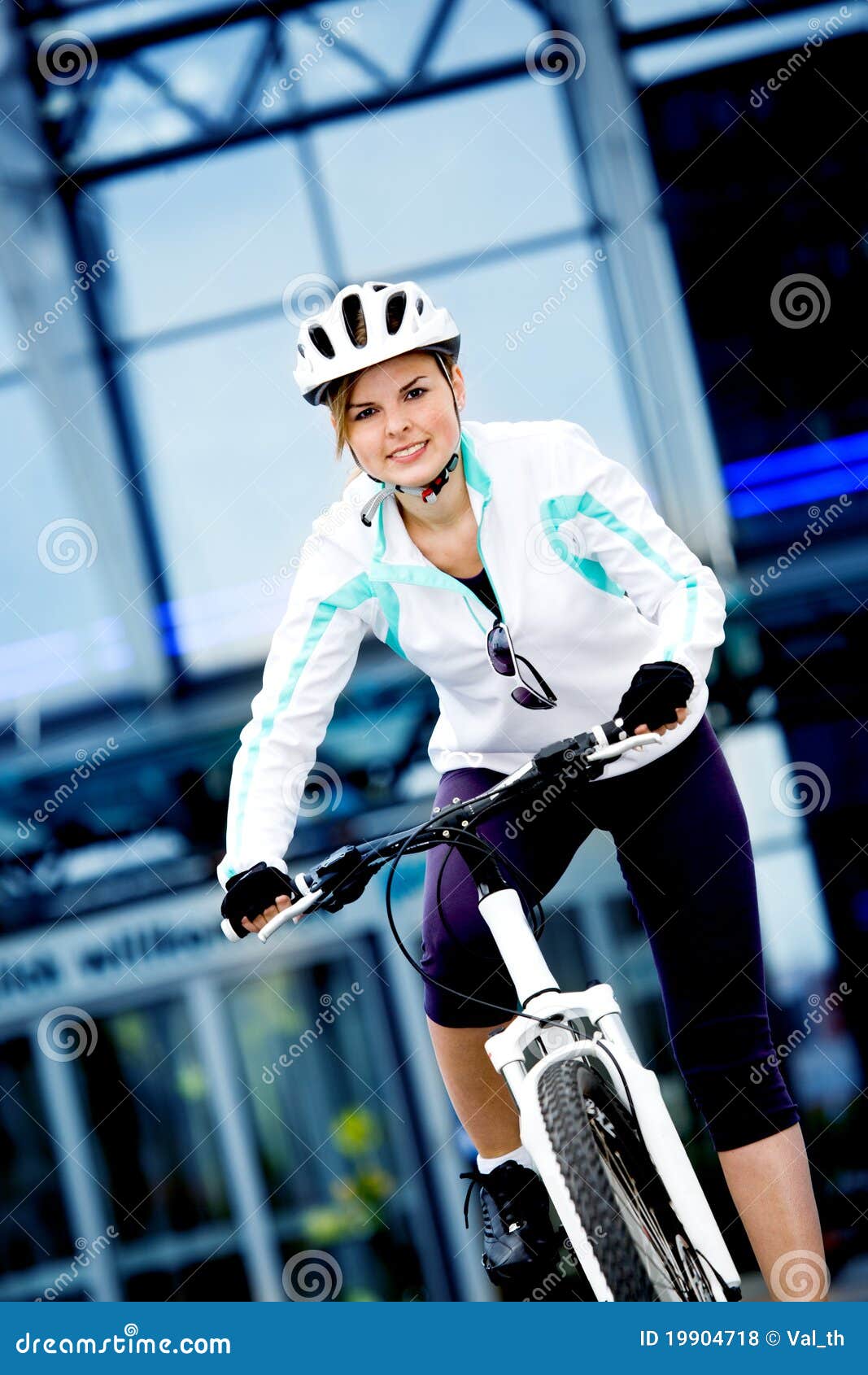 Cycling woman stock photo. Image of people, exercise - 19904718
