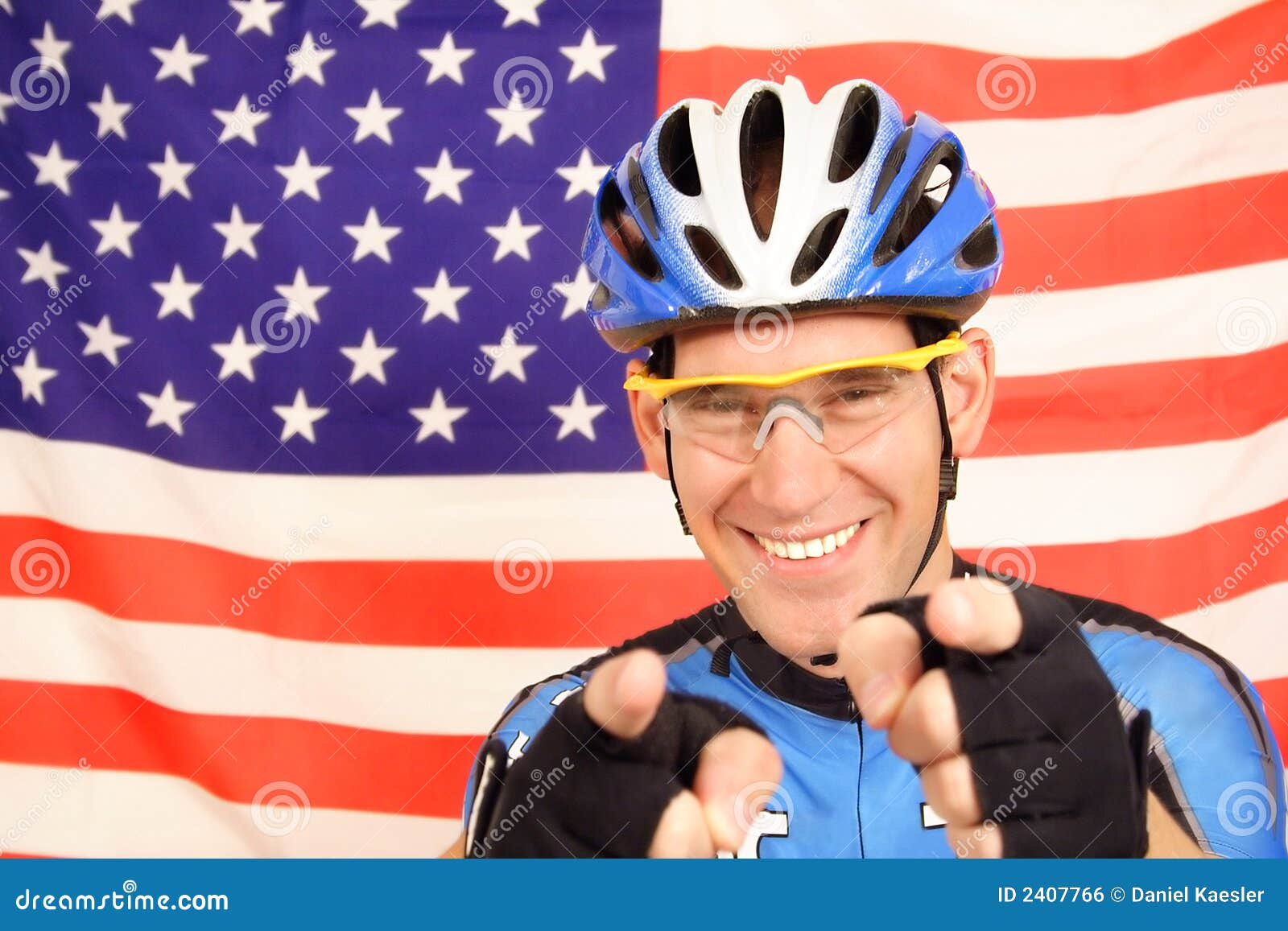 Cyclist stock photo. Image of gloves, states, united, male - 2407766