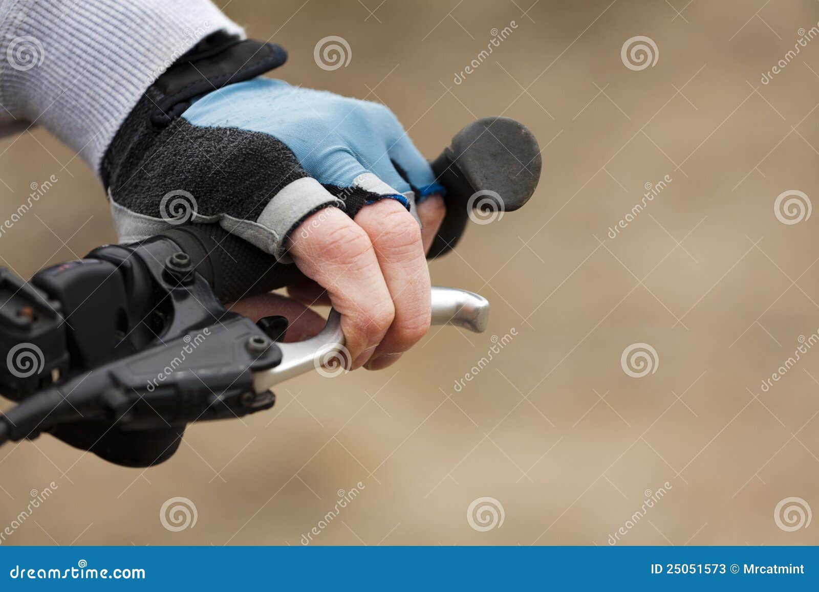 Cyclist hand stock image. Image of nature, biking, shock - 25051573