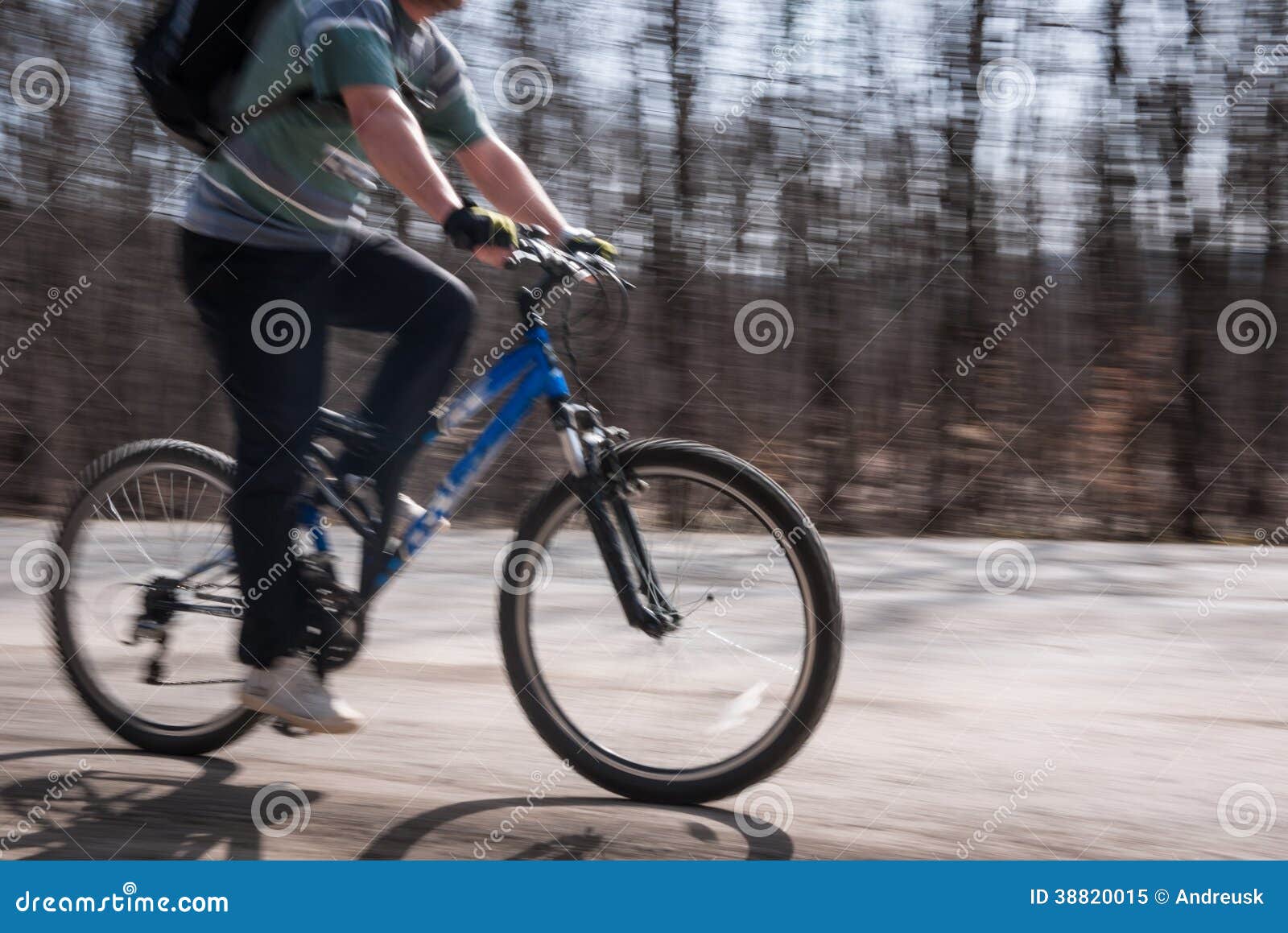 Cyclist in motion stock image. Image of blur, road, bicycle - 38820015