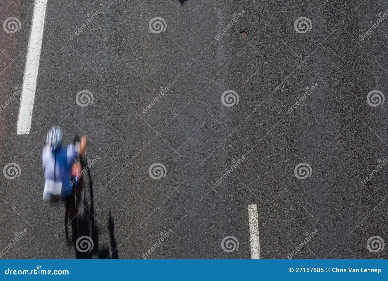 Cyclist Overhead Highway stock image. Image of athletes - 27157685
