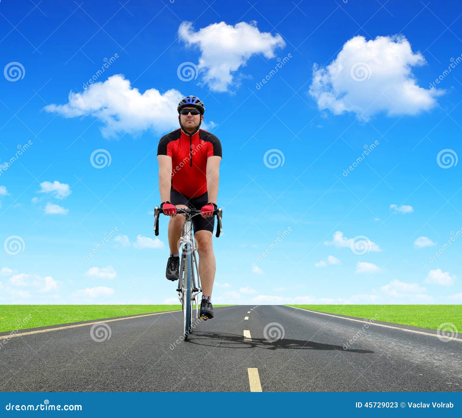 Cyclist stock image. Image of sportsman, sport, journey - 45729023