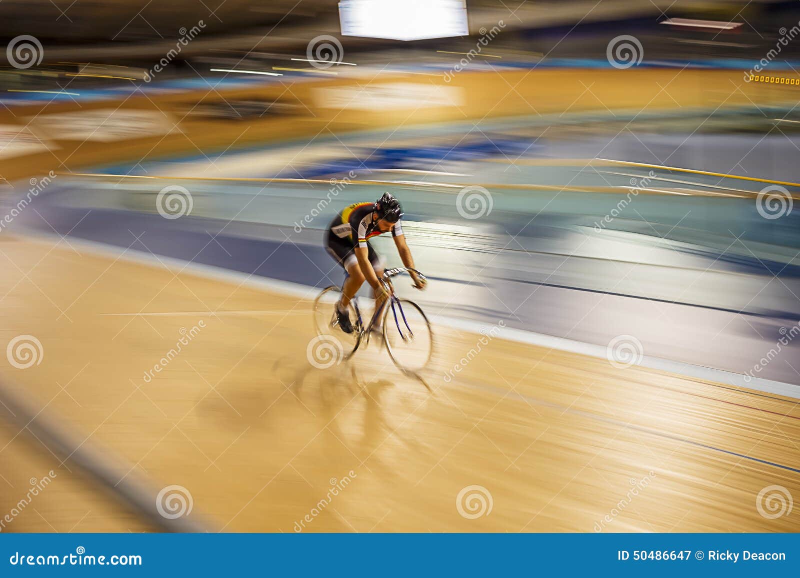 Indoor Cycling Rider, Slow Shutter Speed Editorial Photo ...