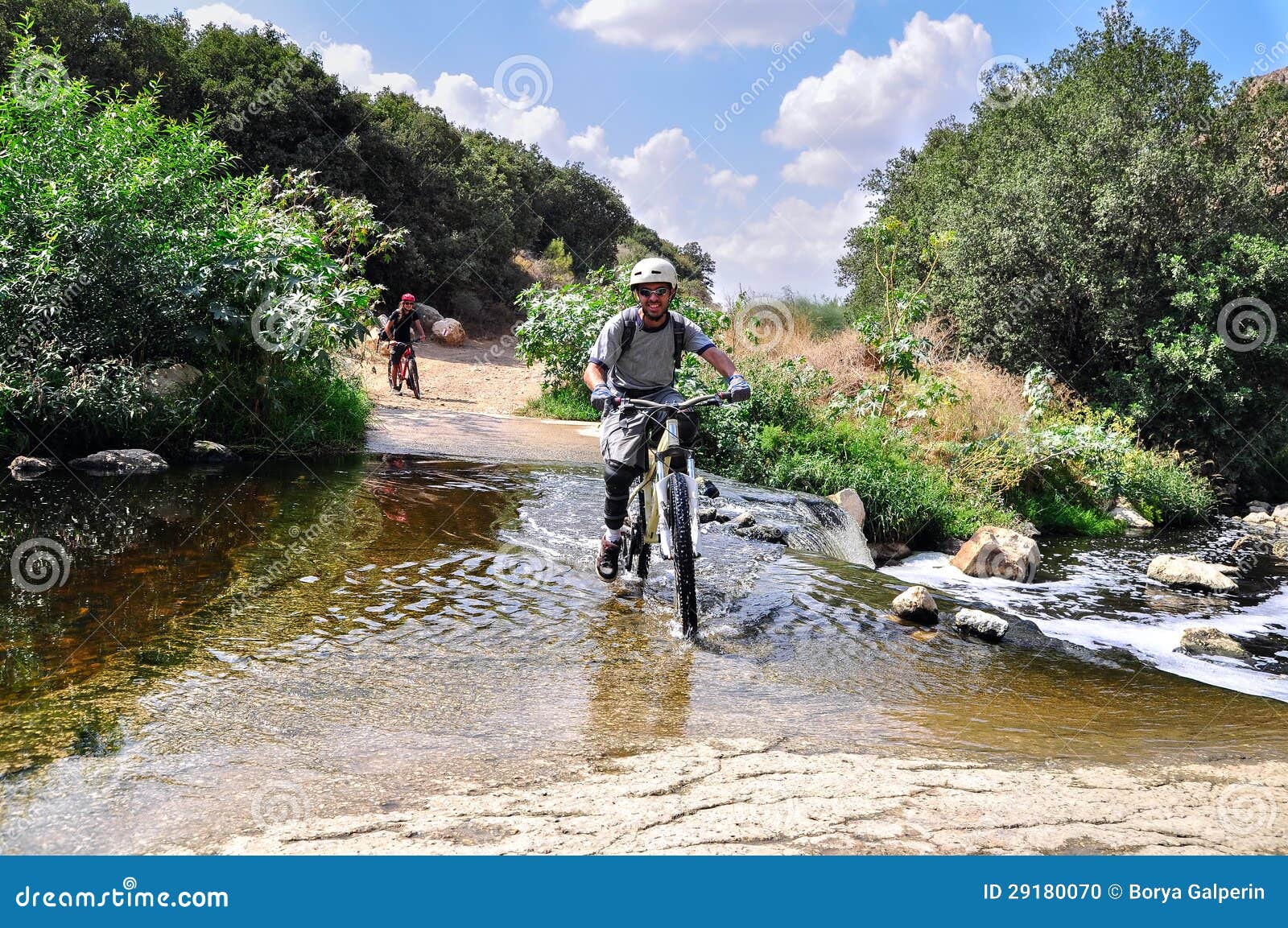 Cyclists on the Bicycle Trail Stock Photo - Image of bike, joyful: 29180070