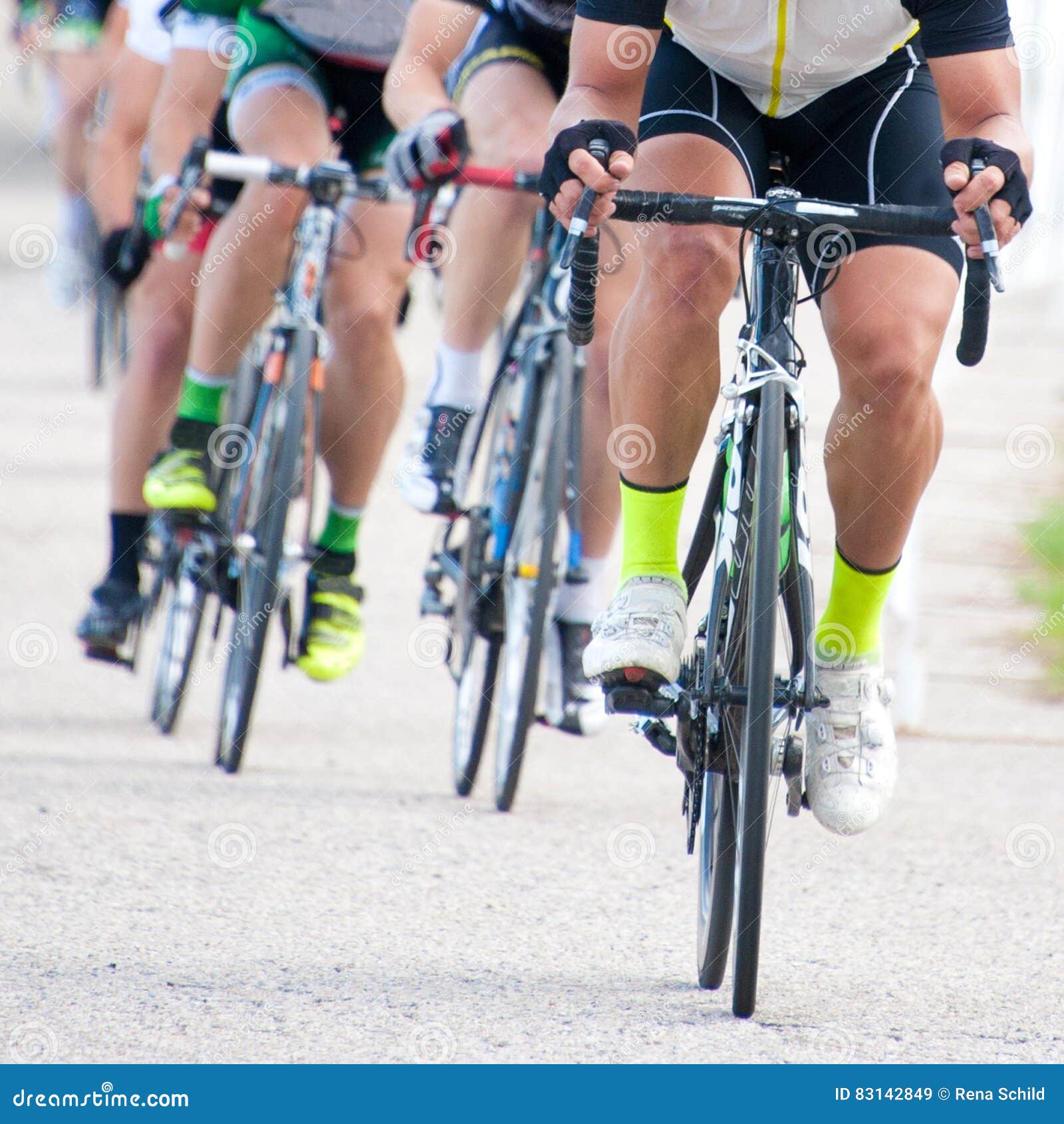 Cyclists in Competition stock image. Image of bike, race - 83142849
