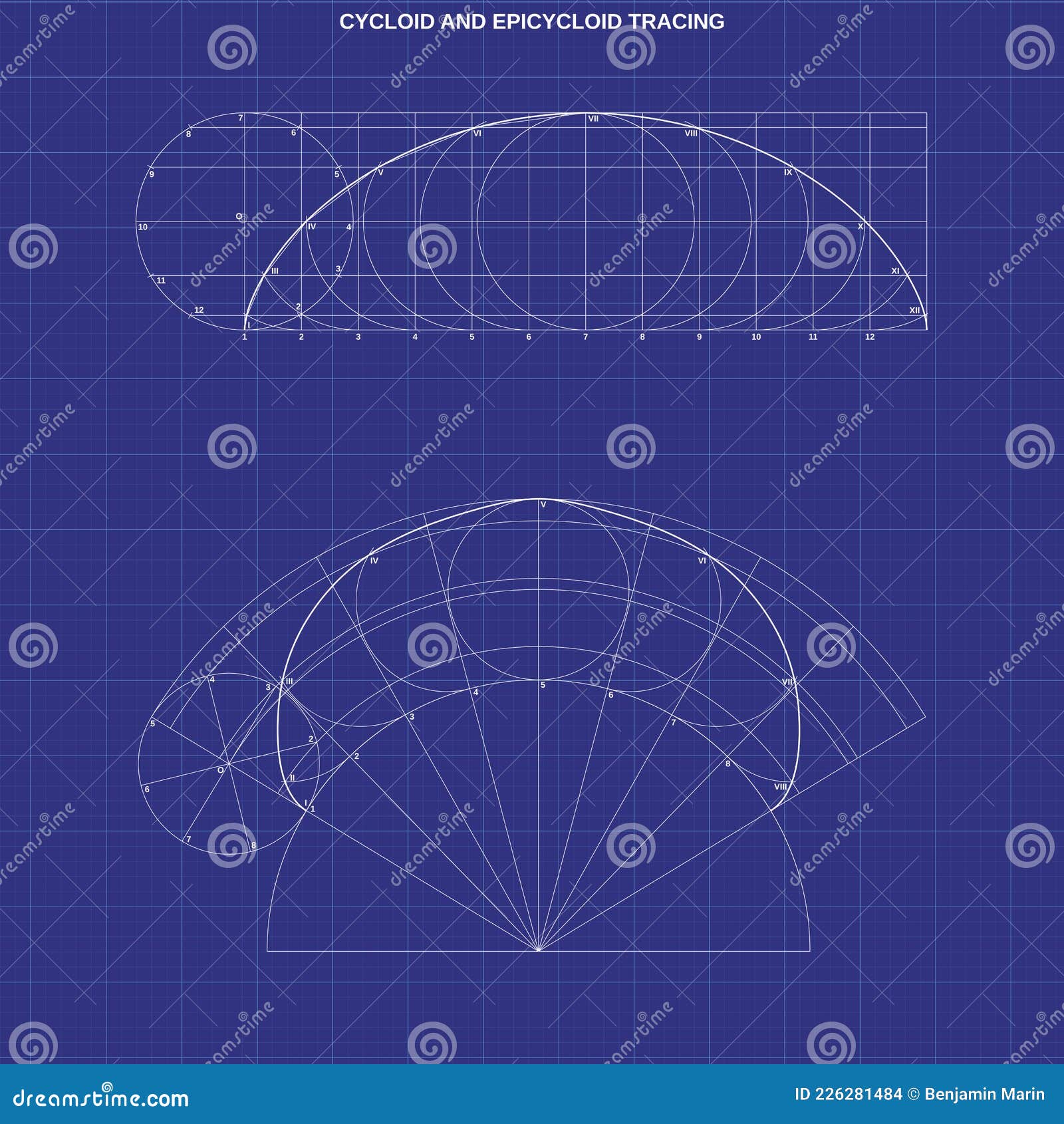 Cycloid Stock Illustrations – 17 Cycloid Stock Illustrations, Vectors ...