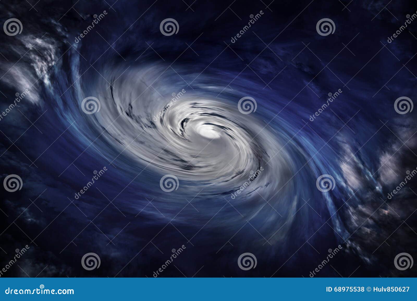 Cyclone clouds stock photo. Image of storm, blue, blizzard - 68975538