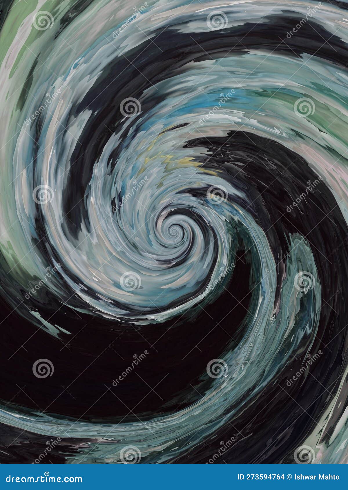 Cyclone Pattern Illustration. Stock Illustration - Illustration of ...