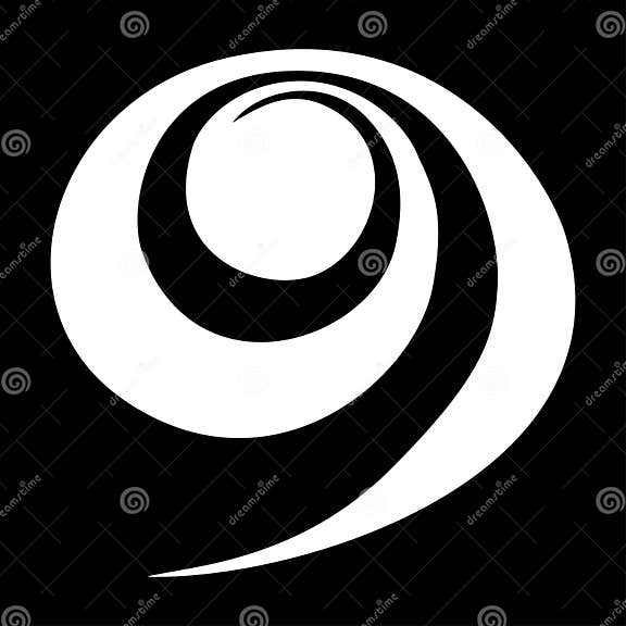 Cyclone, Spiral Design Abstract Pattern Stock Vector - Illustration of ...