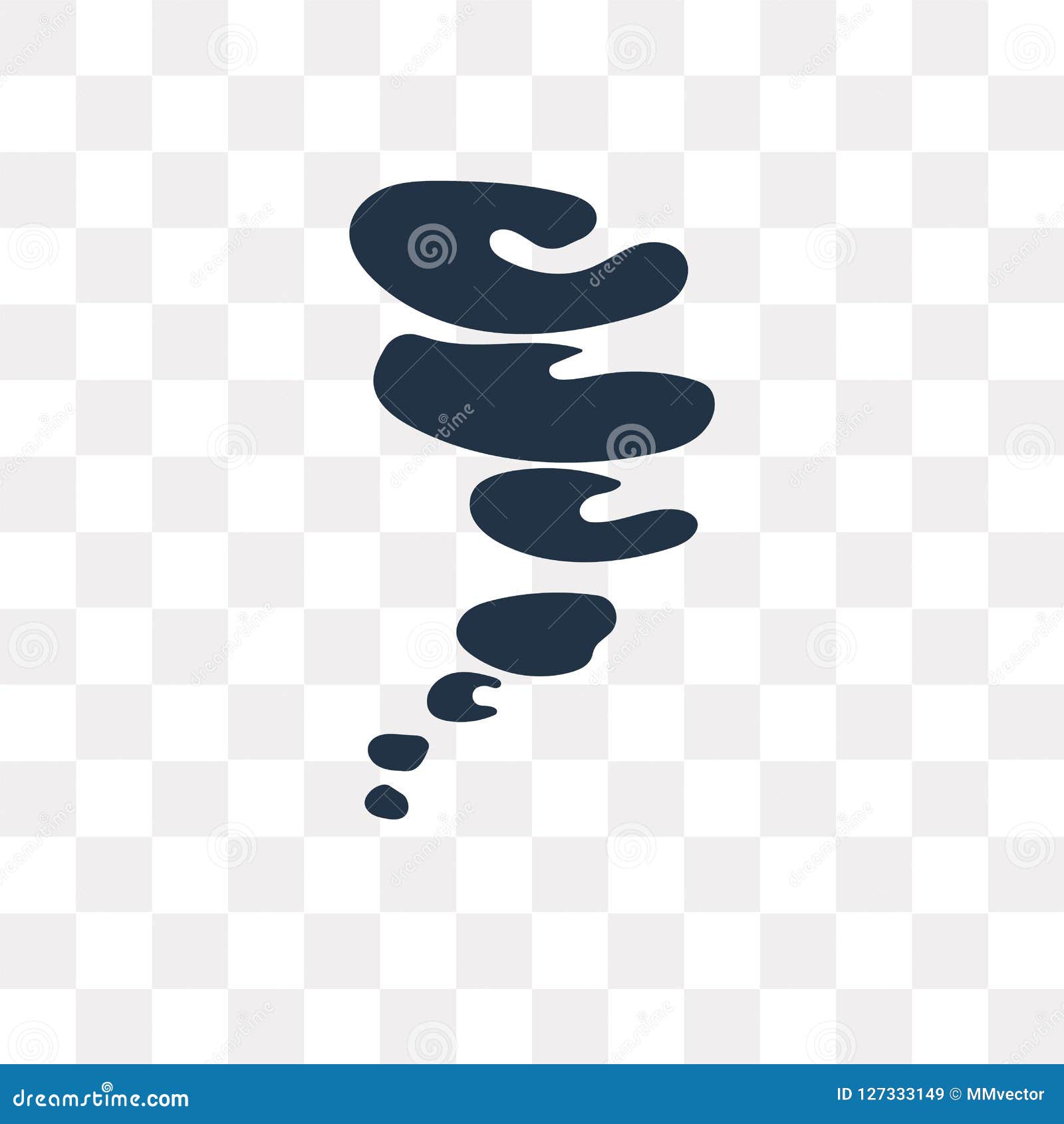 Cyclone Vector Icon Isolated on Transparent Background, Cyclone Stock ...