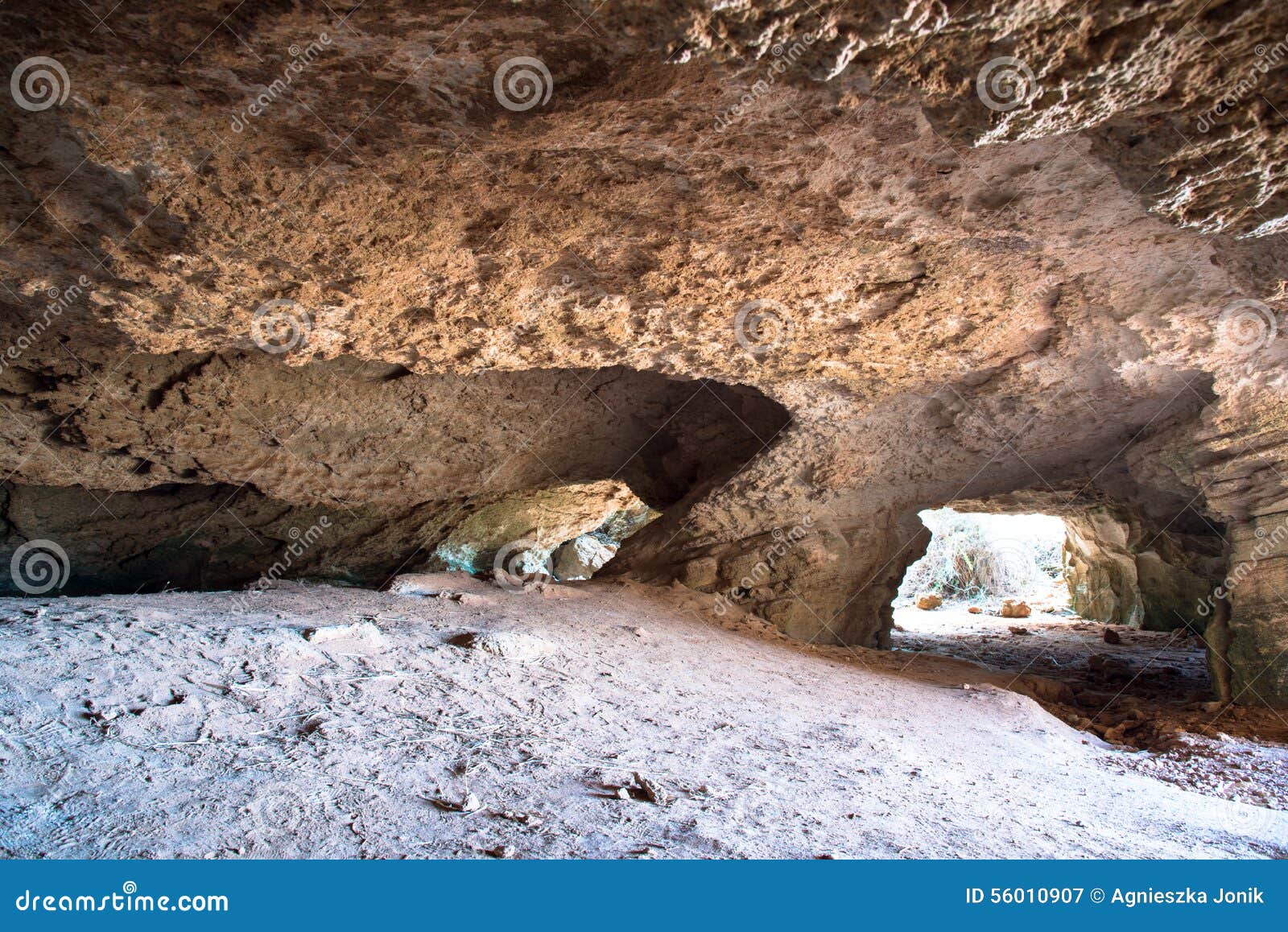 Cyclop s Cave stock image. Image of cyprus, dark, explore - 56010907