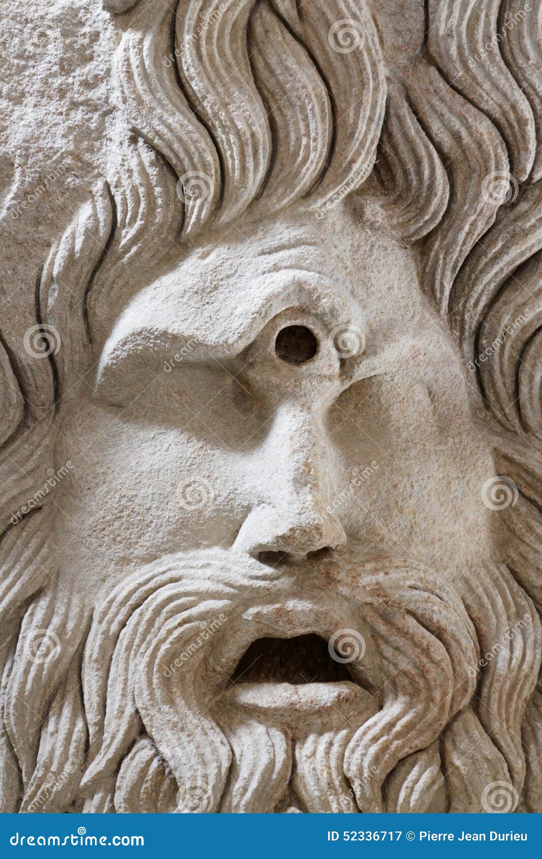 Cyclope head stock image. Image of head, ancient, provence - 52336717