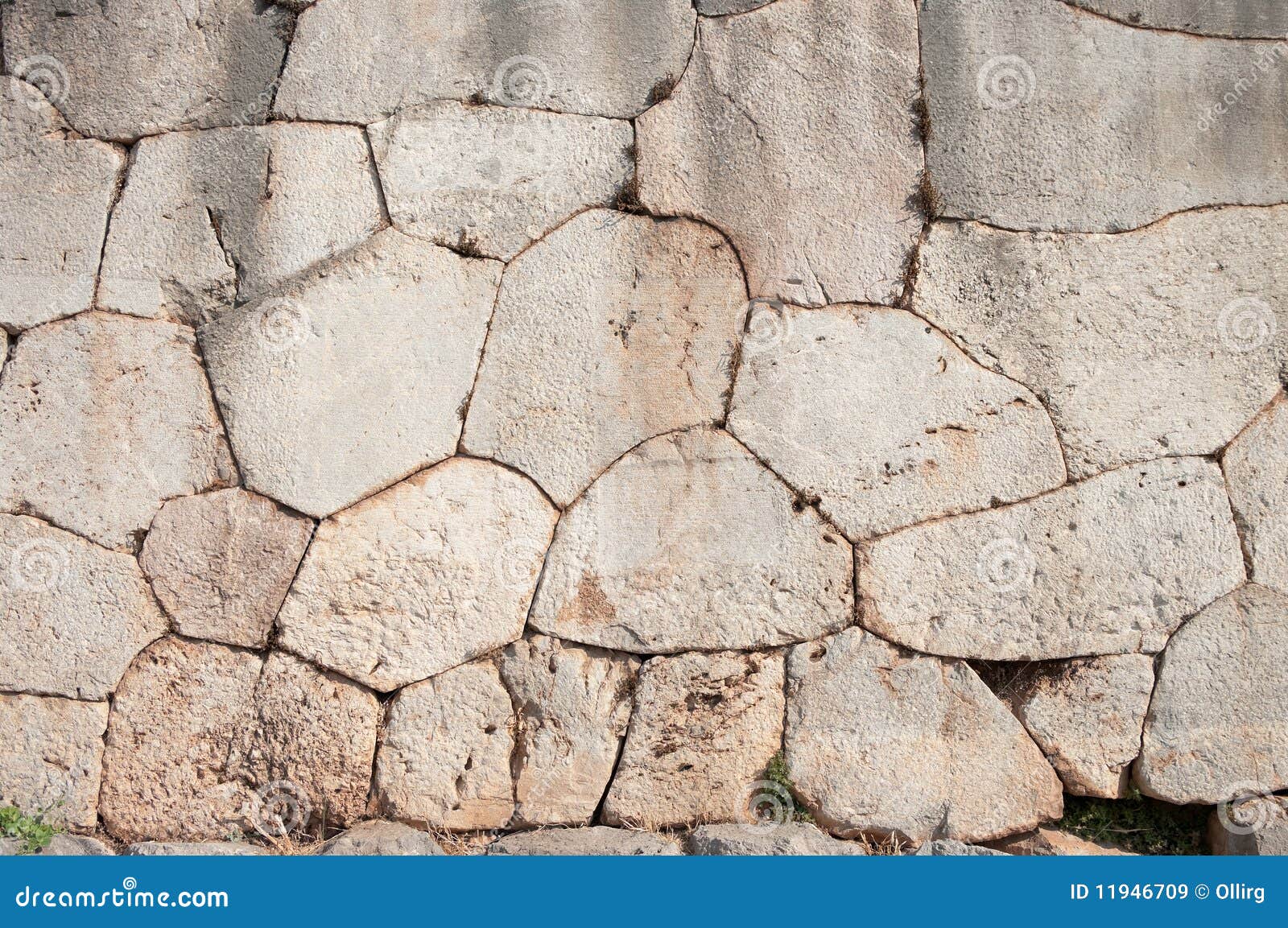 Cyclopean Wall stock image. Image of atreus, pattern - 11946709