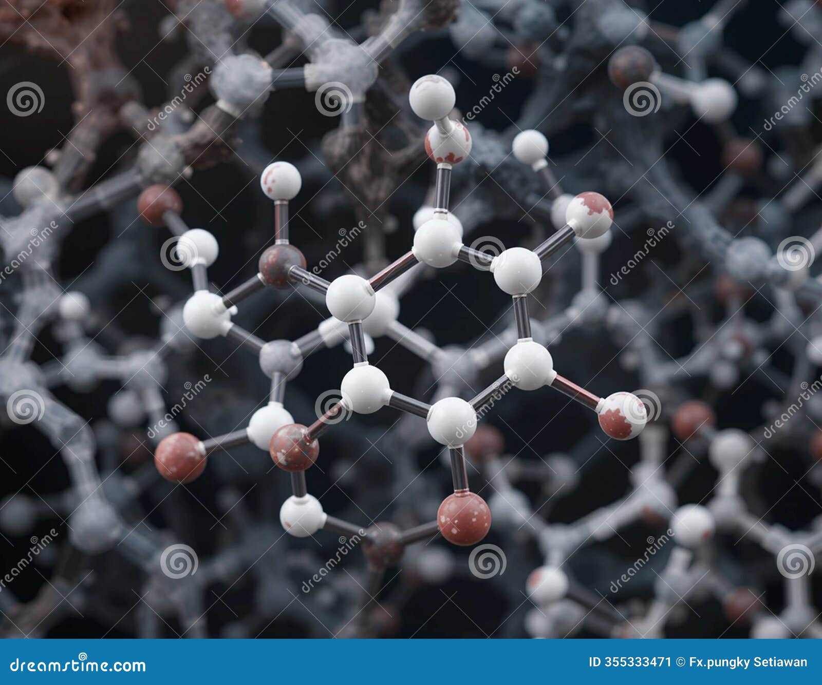 Cyclopentane Showing Carbon and Hydrogen Atoms Stock Illustration ...