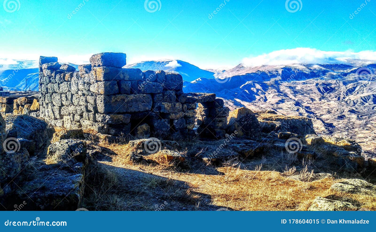 Cyclopic Construction in Village Saro Stock Image - Image of village ...