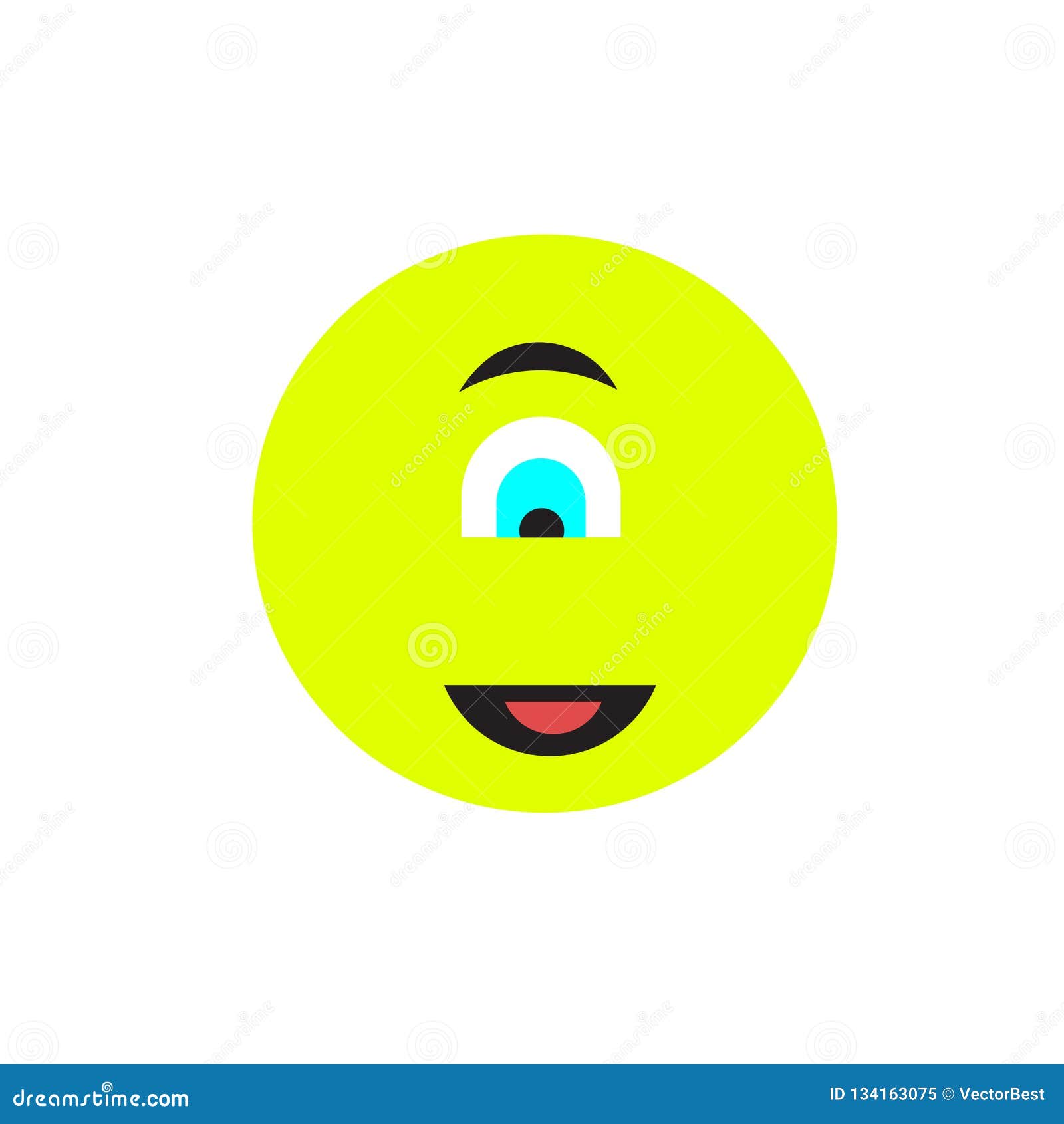 Cyclops Icon Vector Sign and Symbol Isolated on White Background ...