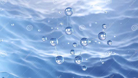 Cycloserine Molecular Structure, 3d Model Molecule, Antituberculosis ...