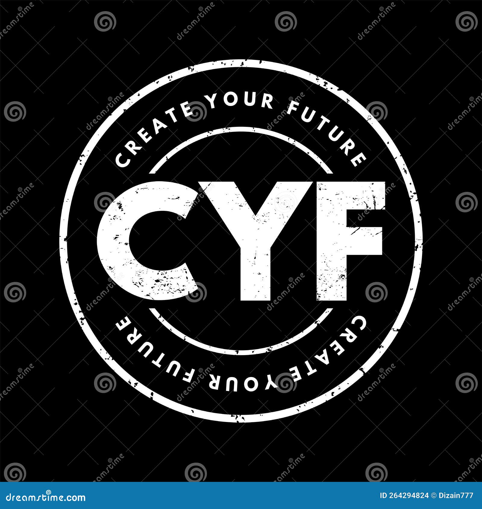 CYF - Create Your Future Acronym, Business Concept Background Stock ...