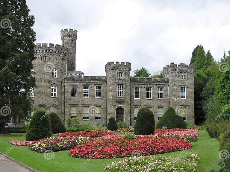 Cyfarthfa Castle stock photo. Image of garden, castles - 240892