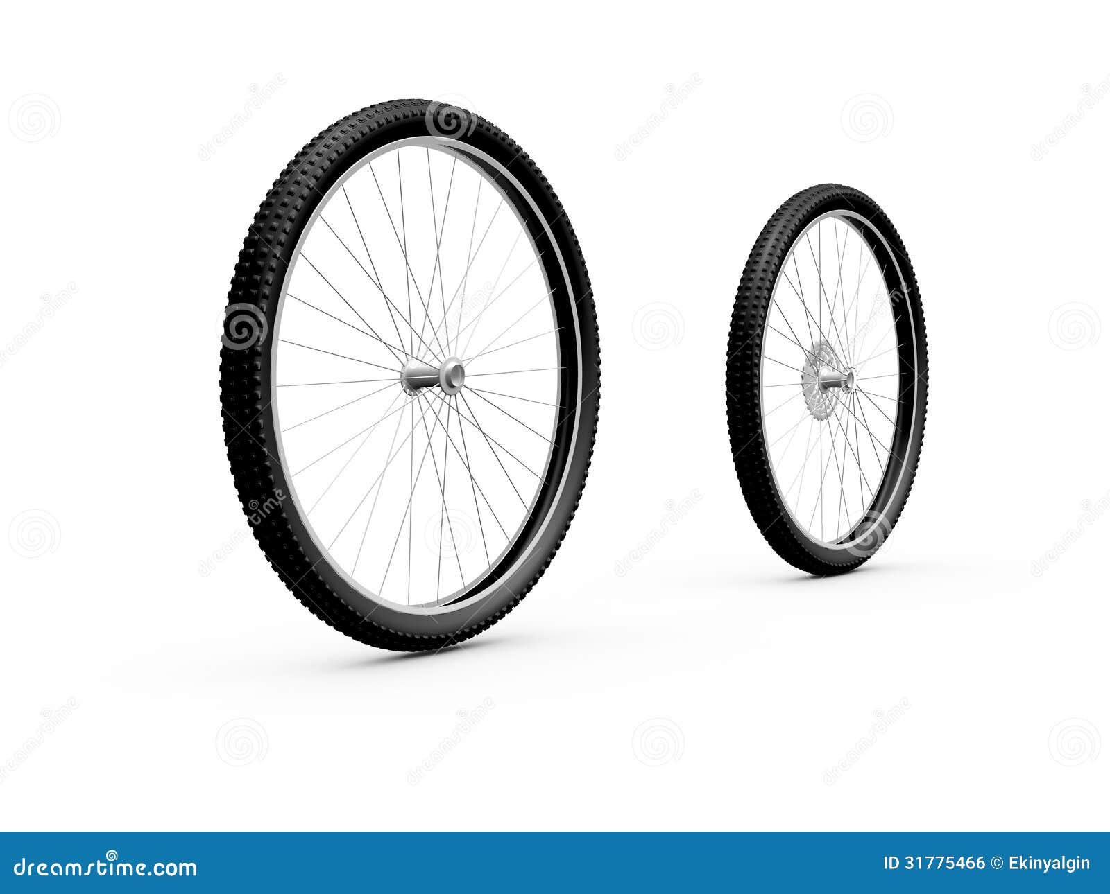 Cykelhjul stock illustrationer. Illustration av medel - 31775466