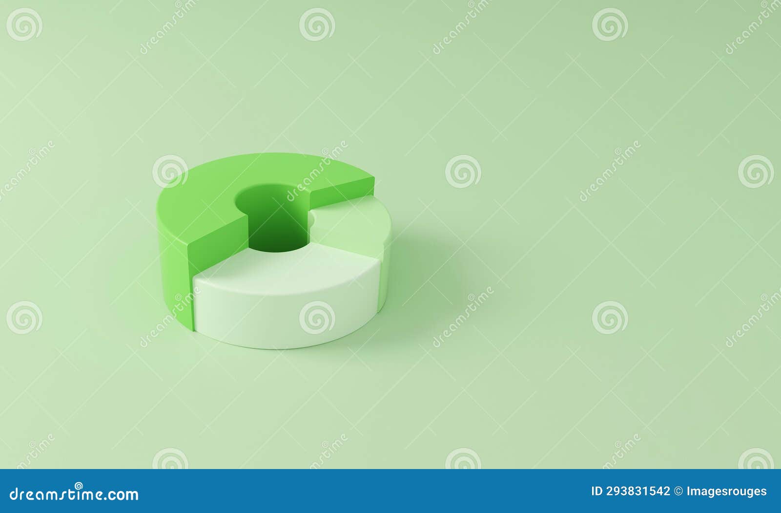 Cylinder Data Graph on Green Background, Data Analysis, Sustainable ...