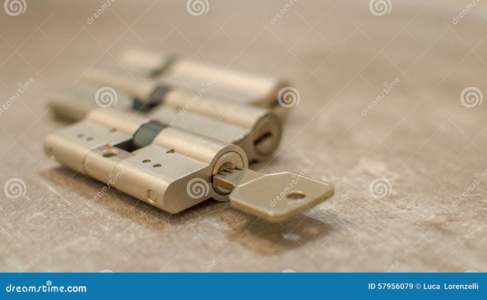 Cylinder lock stock image. Image of theft, hole, safeguard - 57956079