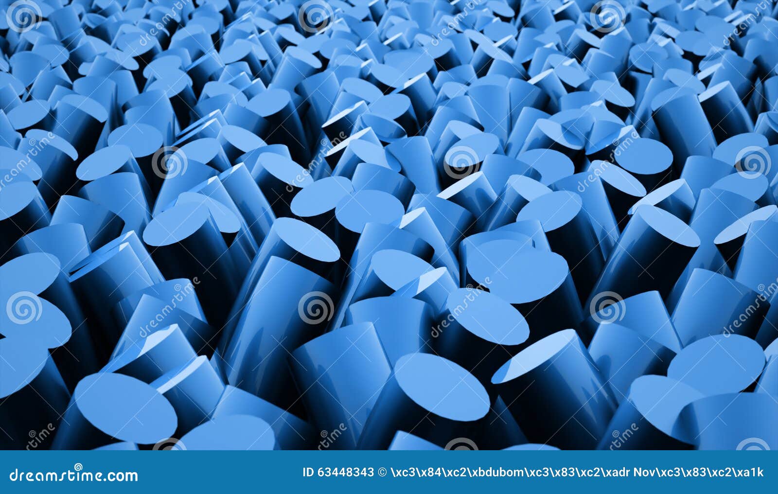 Cylinders Abstract Background Stock Illustration - Illustration of ...