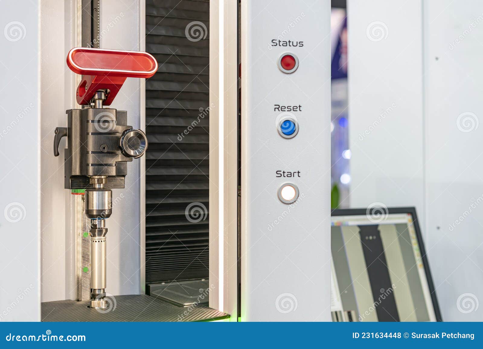 Cylindrical Metal Workpiece during Setup on High Technology and ...