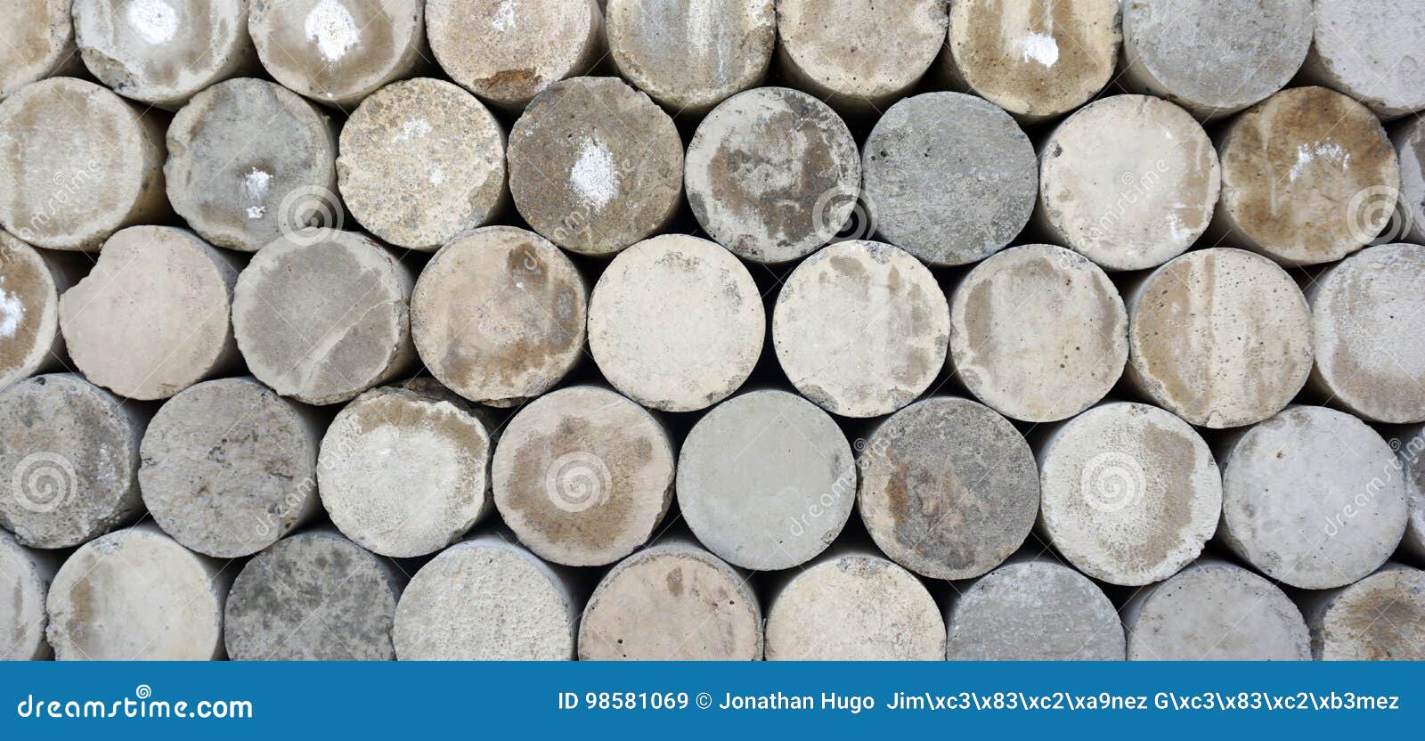 Cylindrical Stones Texture Background Stock Photos - Free & Royalty ...