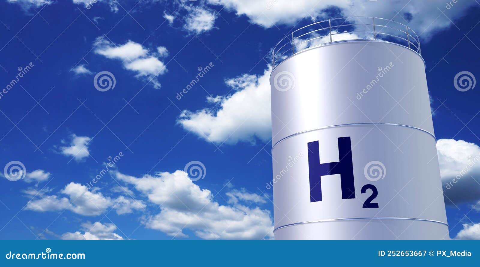 Tank Cap With An H2 Hydrogen Logo Royalty-Free Stock Image ...