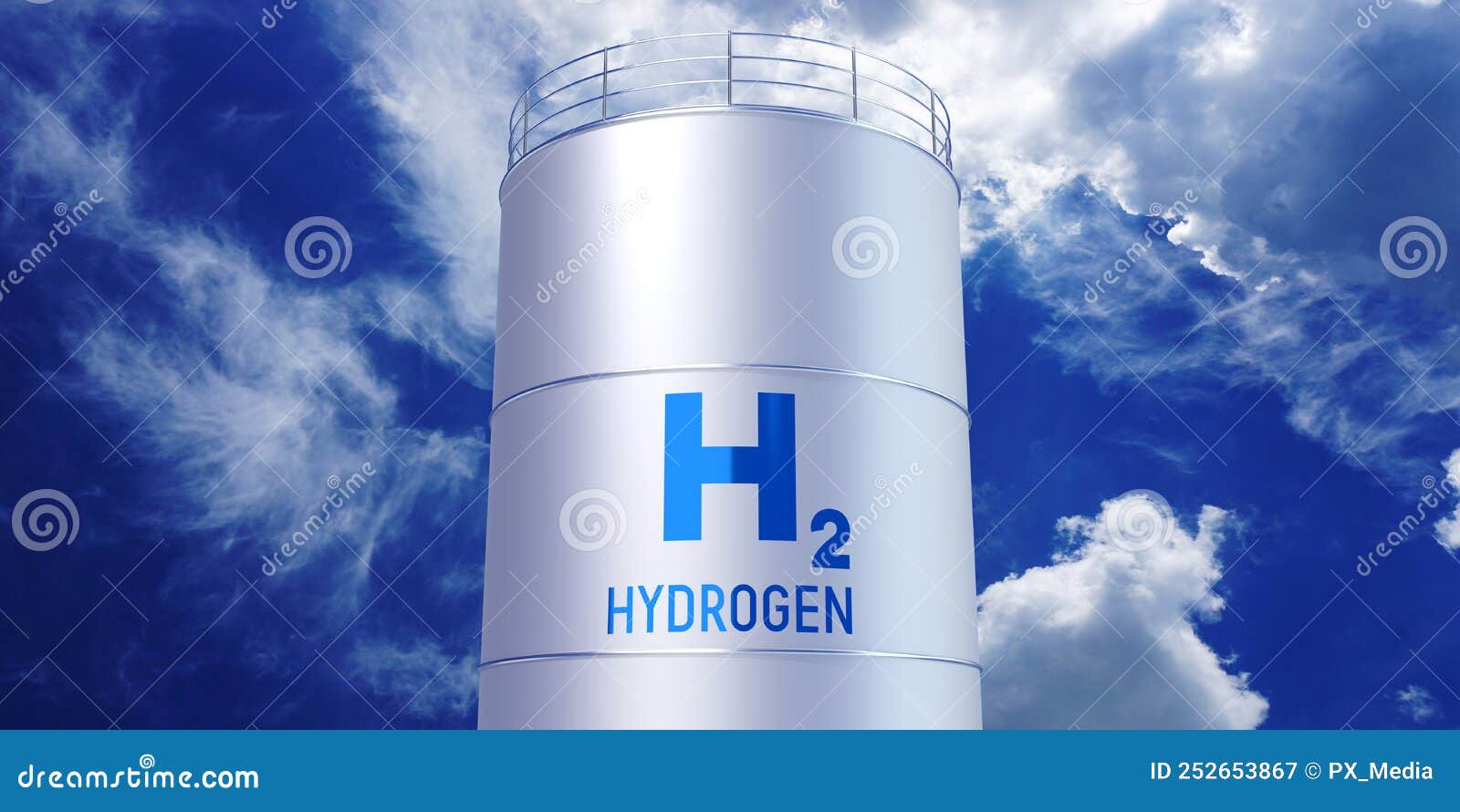 Tank Cap With An H2 Hydrogen Logo Royalty-Free Stock Image ...