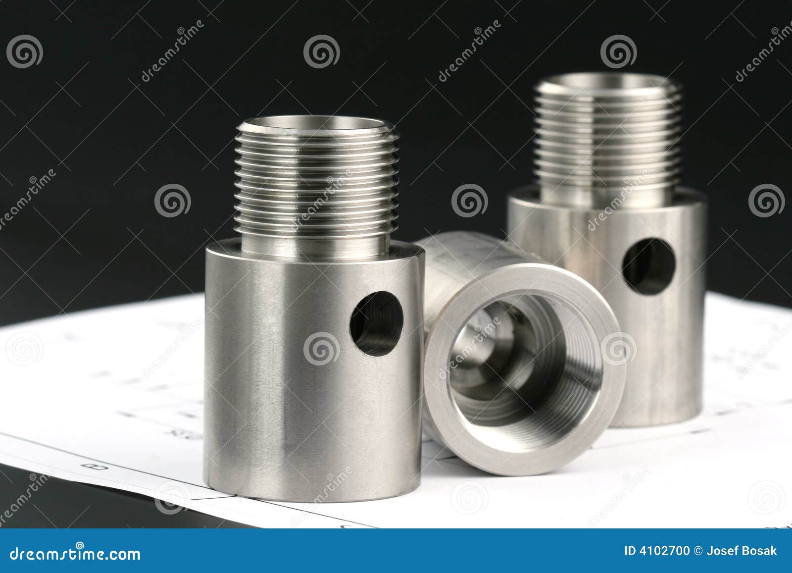 Cylindrical workpiece stock photo. Image of assemble, iron - 4102700