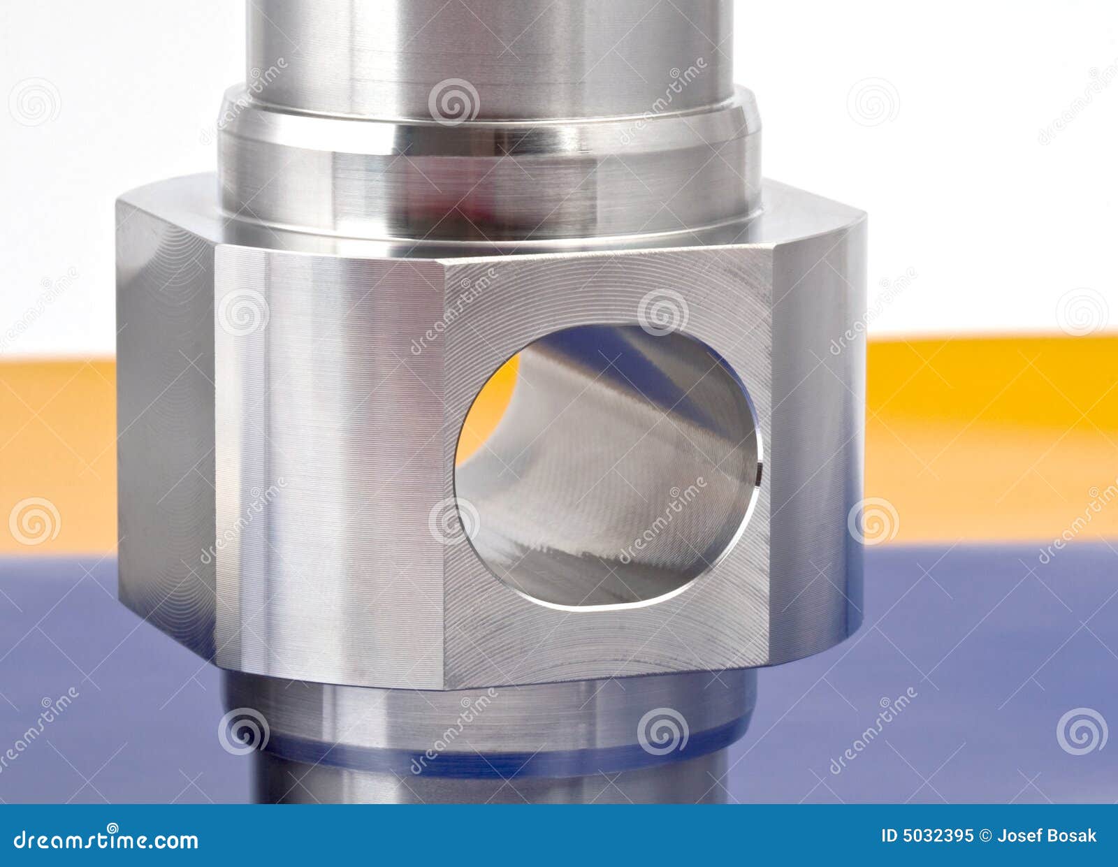 Cylindrical workpiece stock image. Image of business, stainless - 5032395