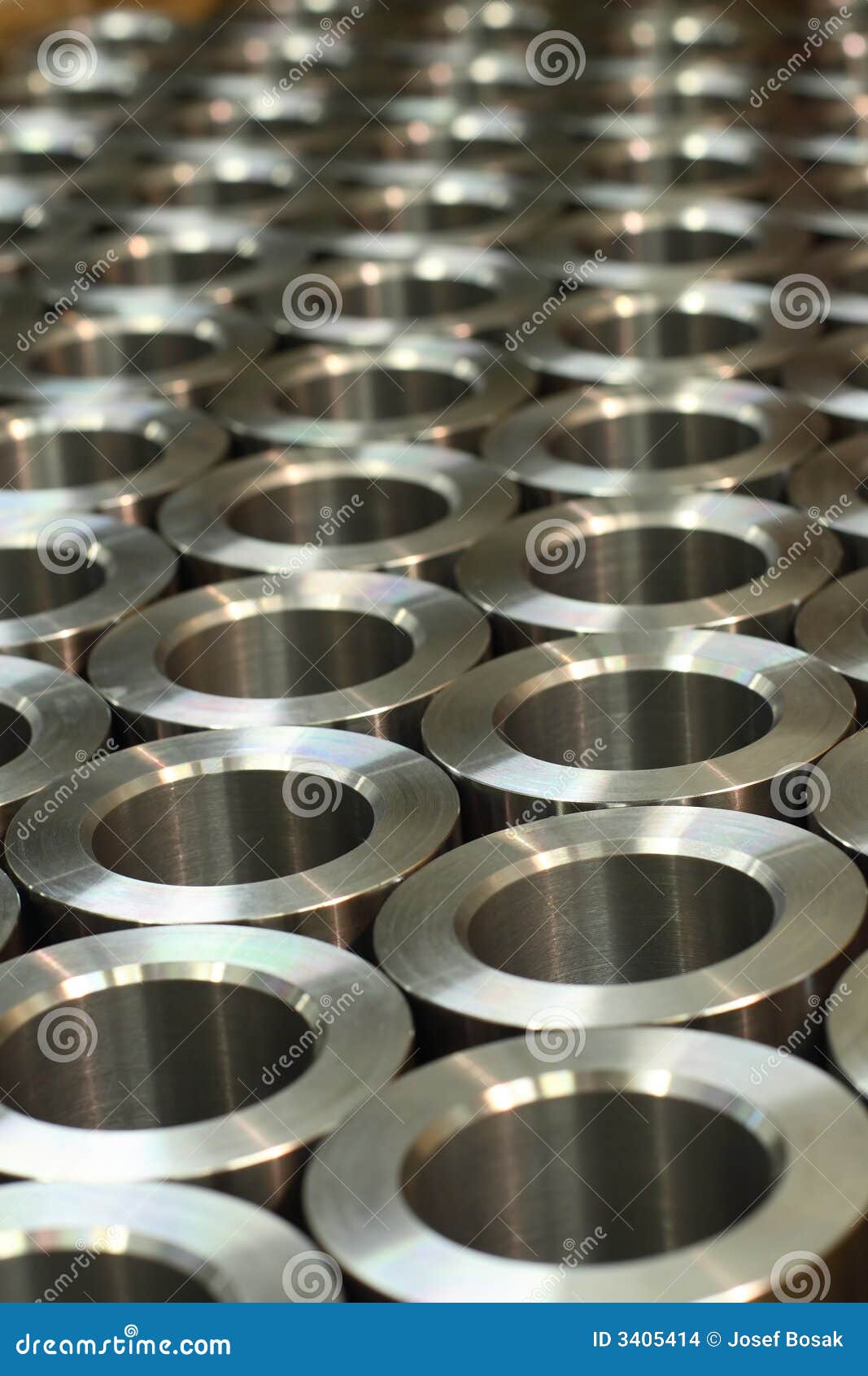 Cylindrical workpieces stock photo. Image of progress - 3405414