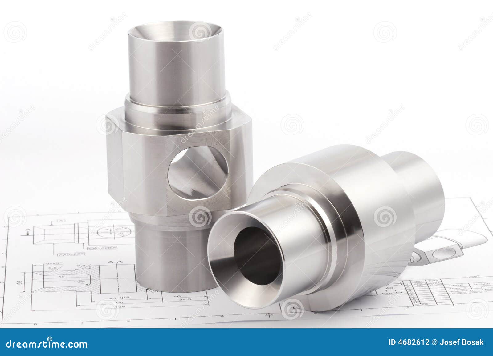 Cylindrical workpieces stock photo. Image of metal, metalwork - 4682612