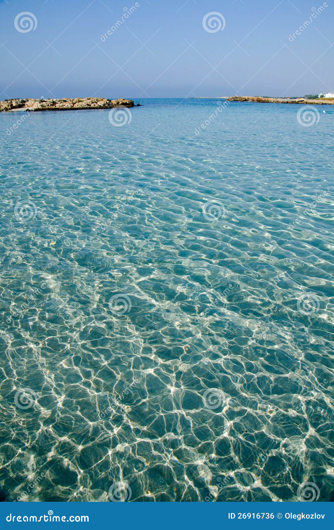 Cypern Ayia-Napa Nissi Strand Arkivfoto - Bild av strand, semester ...
