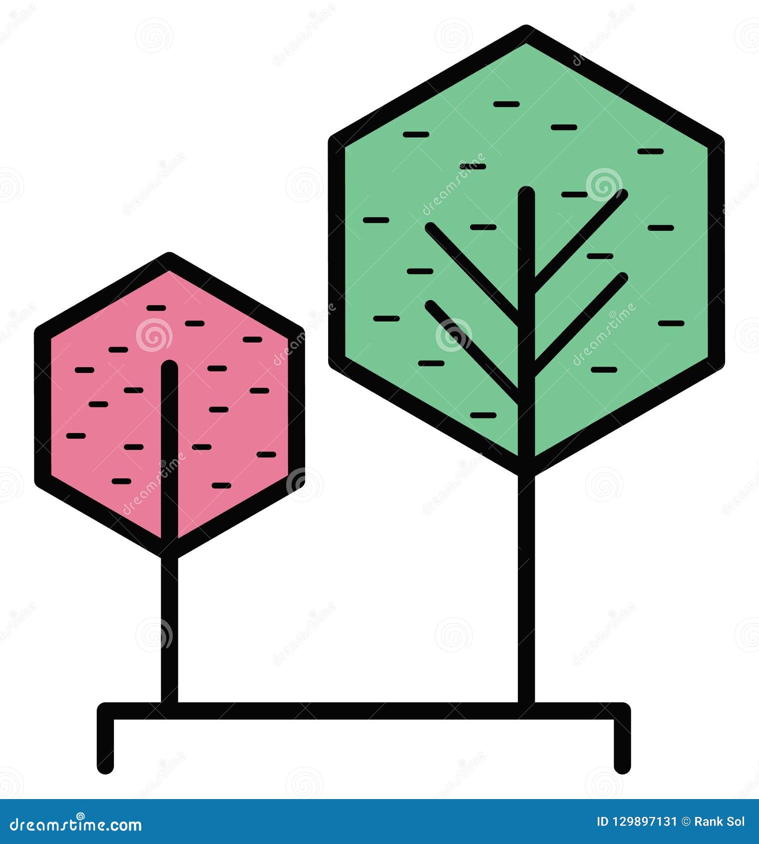 Cypress Tree Isolated Vector Icon that Can Be Easily Modified or Edit ...